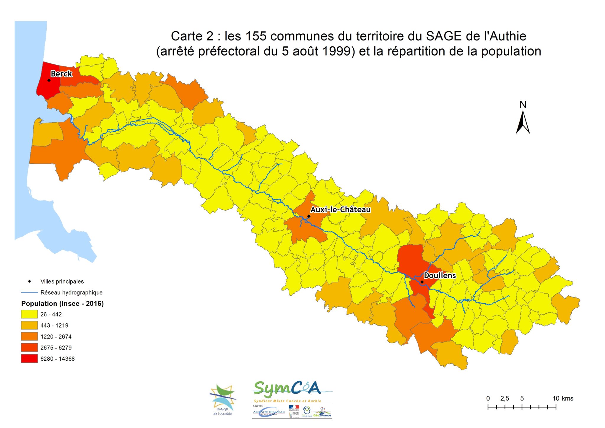 Le territoire du SAGE de l’Authie – Le schéma d'aménagement et de ...
